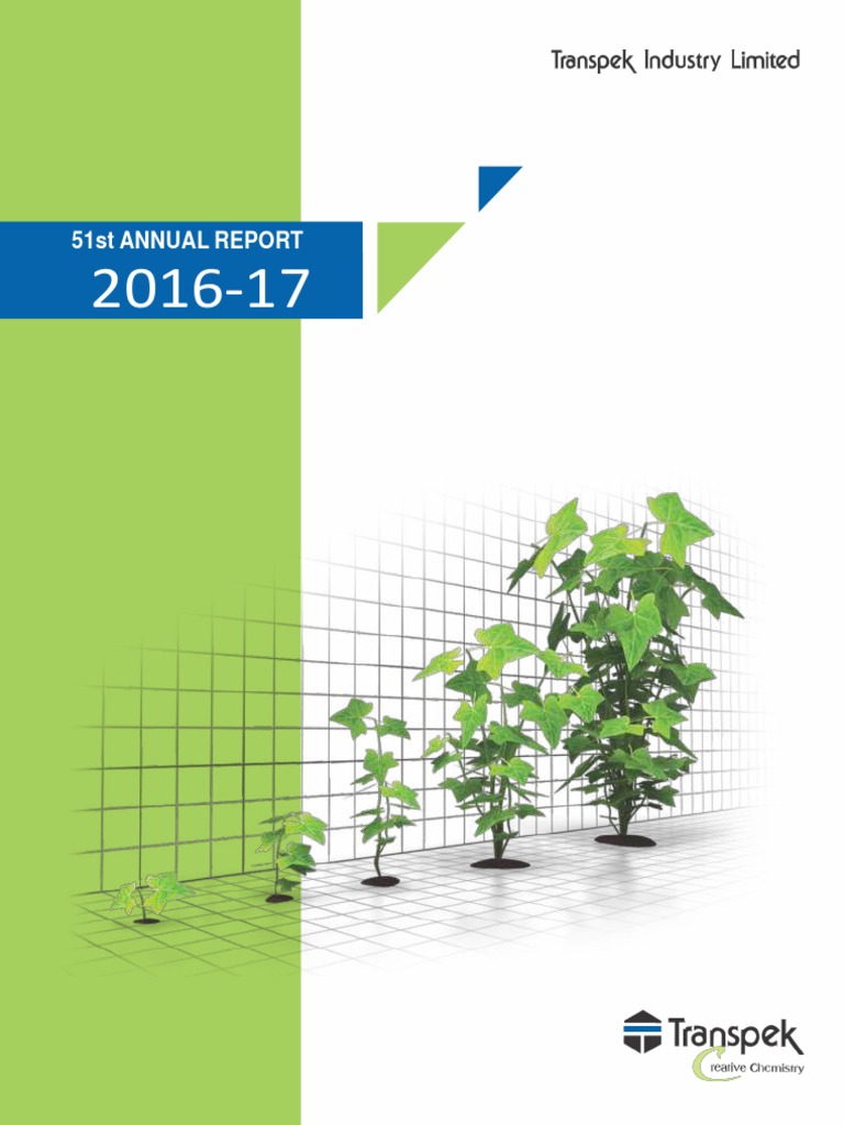 Annual Report 2016 17 (Transpek) | PDF | Board Of Directors | Corporations