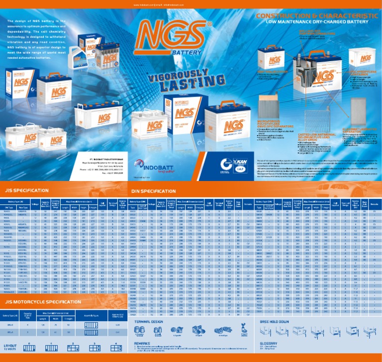 Catalog Ngs Battery | PDF