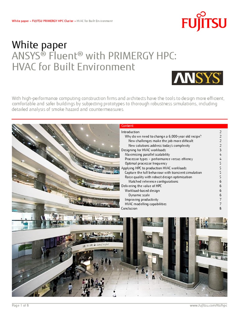 Ansys Fluent With Primergy HPC | PDF | Central Processing Unit | Multi ...