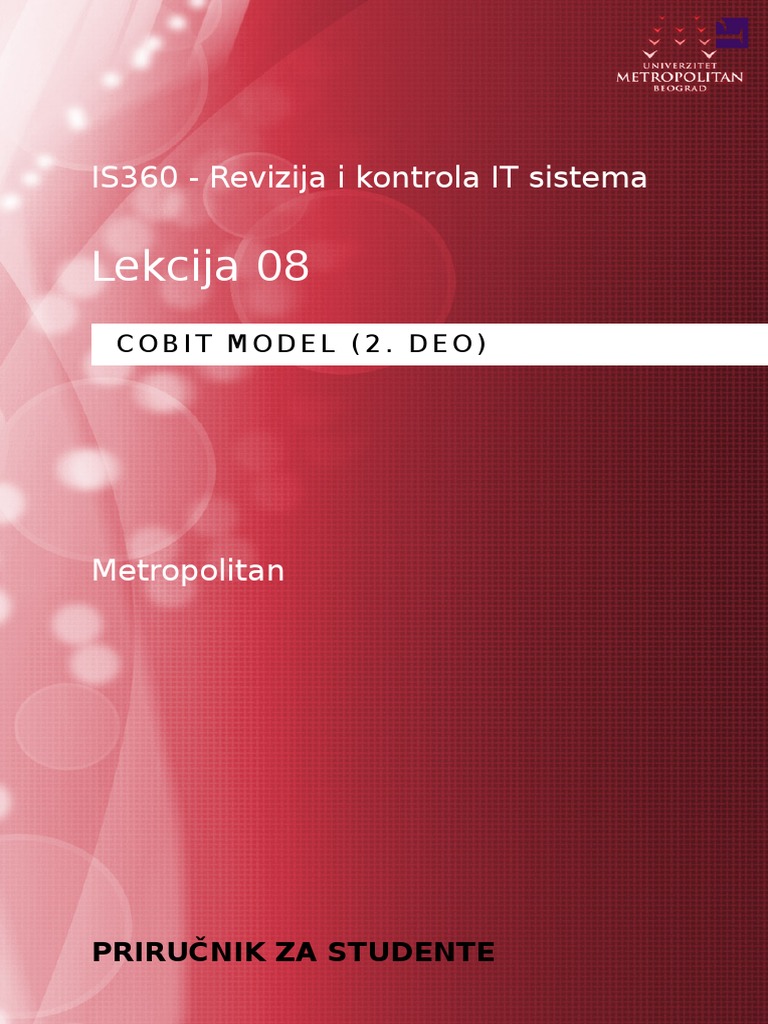 Revizija I Kontrola IT Sistema | PDF