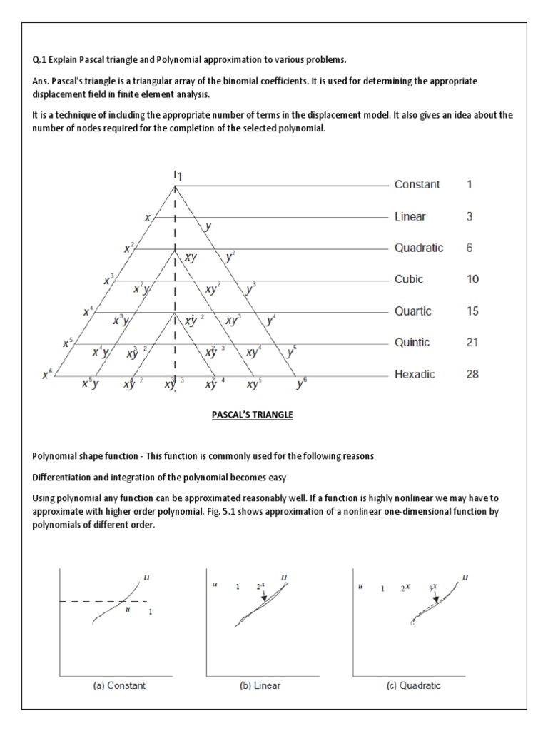 FEM Assignment | PDF | Finite Element Method | Polynomial