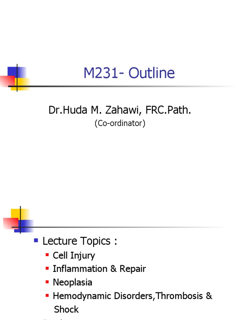 Pathology, Lecture 1 Introduction To Pathology (Slides) | PDF ...
