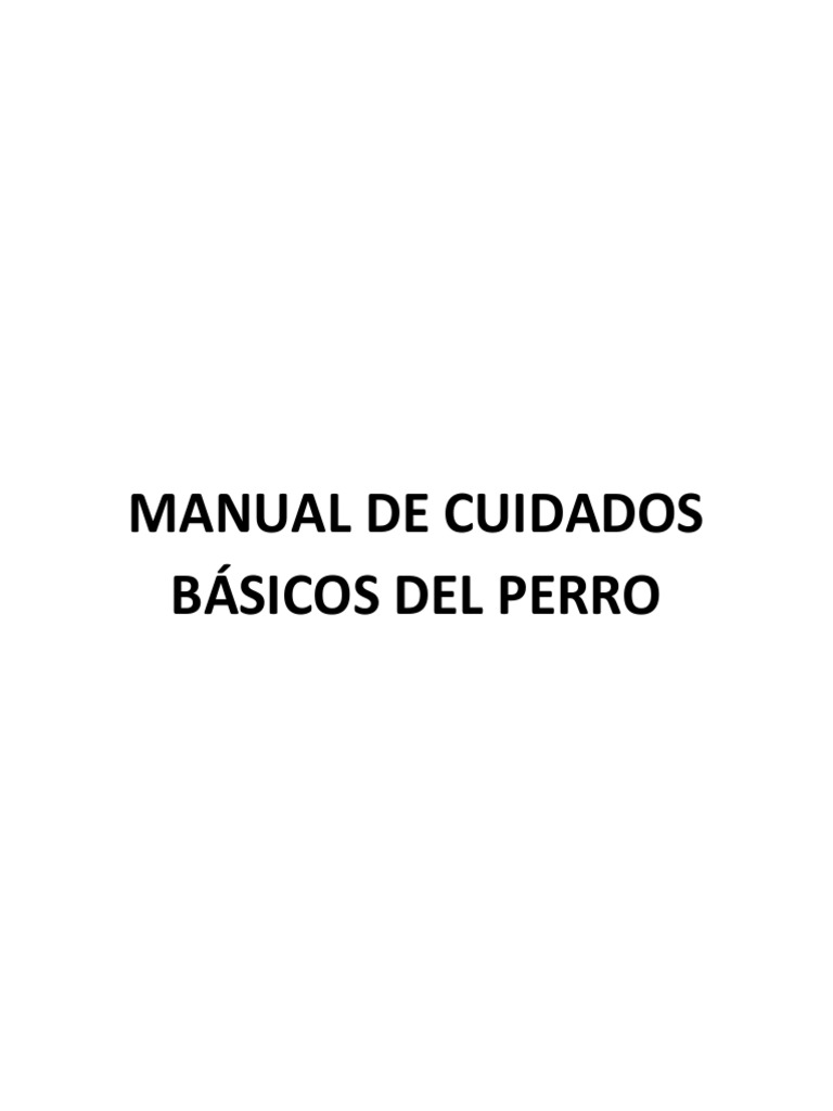 Cuidados Básicos para Perros Pomerania | PDF | Perros | Alimentos