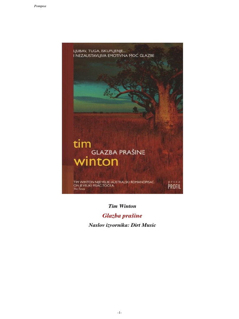 Glazba Pratine - Tim Winton PDF | PDF