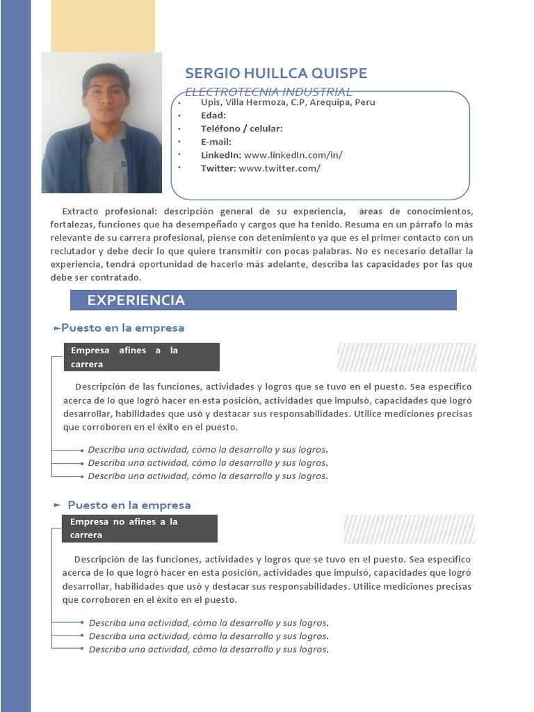 Curriculum Vitae Cmc2018 Sergio | PDF | Human Resource Management | Marketing