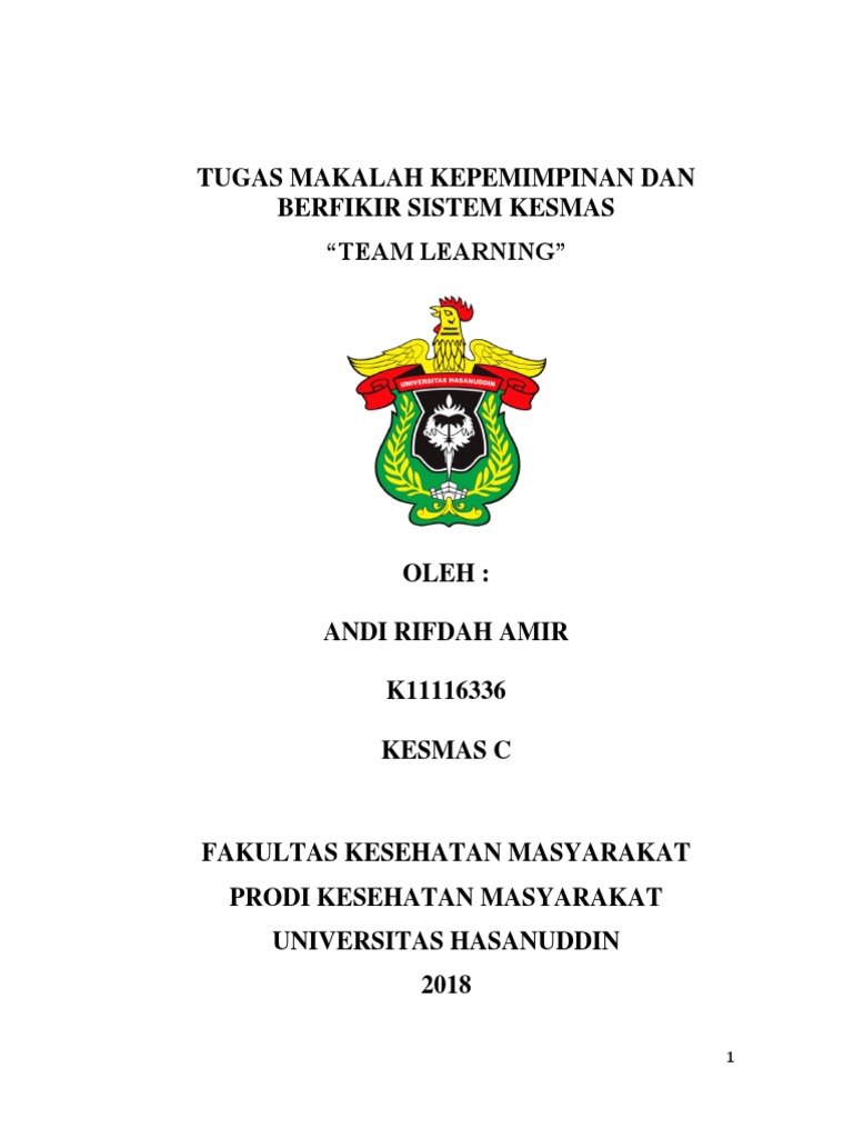 Makala Learning Orgnztion Team Learning | PDF | Science & Mathematics