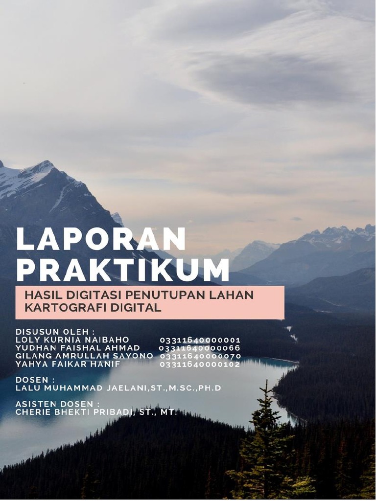 Laporan Praktikum Digitasi Penutupan Lahan | PDF Laporan Praktikum Digitasi Penutupan Lahan | PDF
