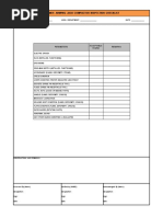Roller Compactor Inspection Checklist | PDF | Wheeled Vehicles | Car