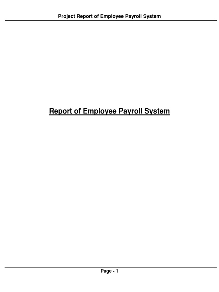 Employee Payroll System Python | PDF | Software Testing | Relational ...