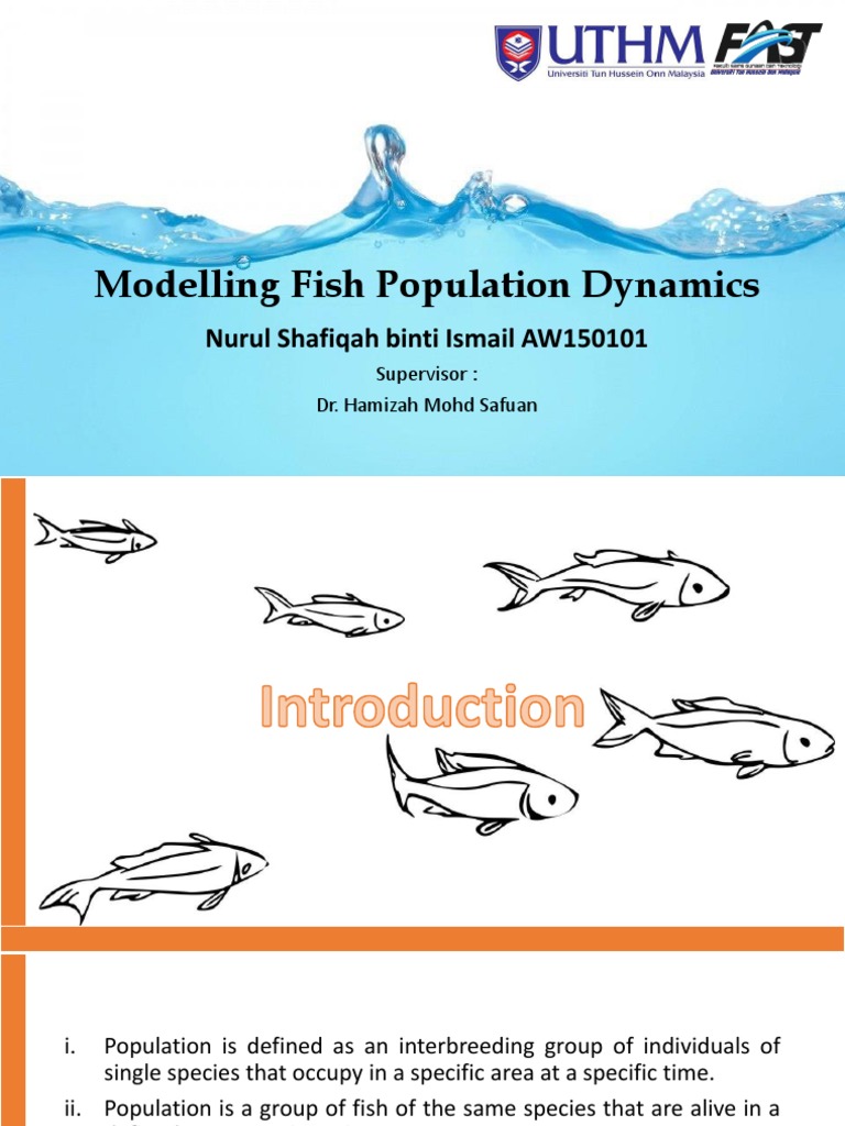 Modelling Fish Population Dynamics | Predation | Natural Environment ...