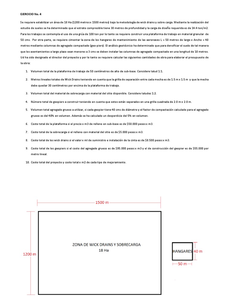 Cálculo de Geopiers y Estabilización Suelo | PDF | Tecnología