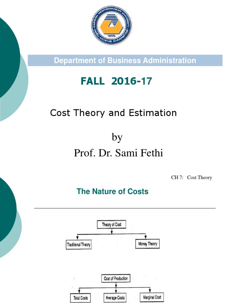 By Prof. Dr. Sami Fethi: FALL 2016-17 | PDF | Business