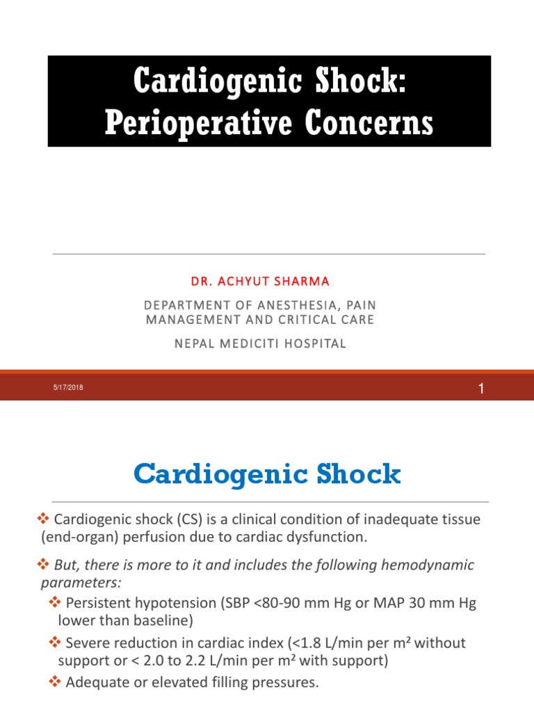 Acute Circulatory Failure | PDF | Shock (Circulatory) | Sepsis