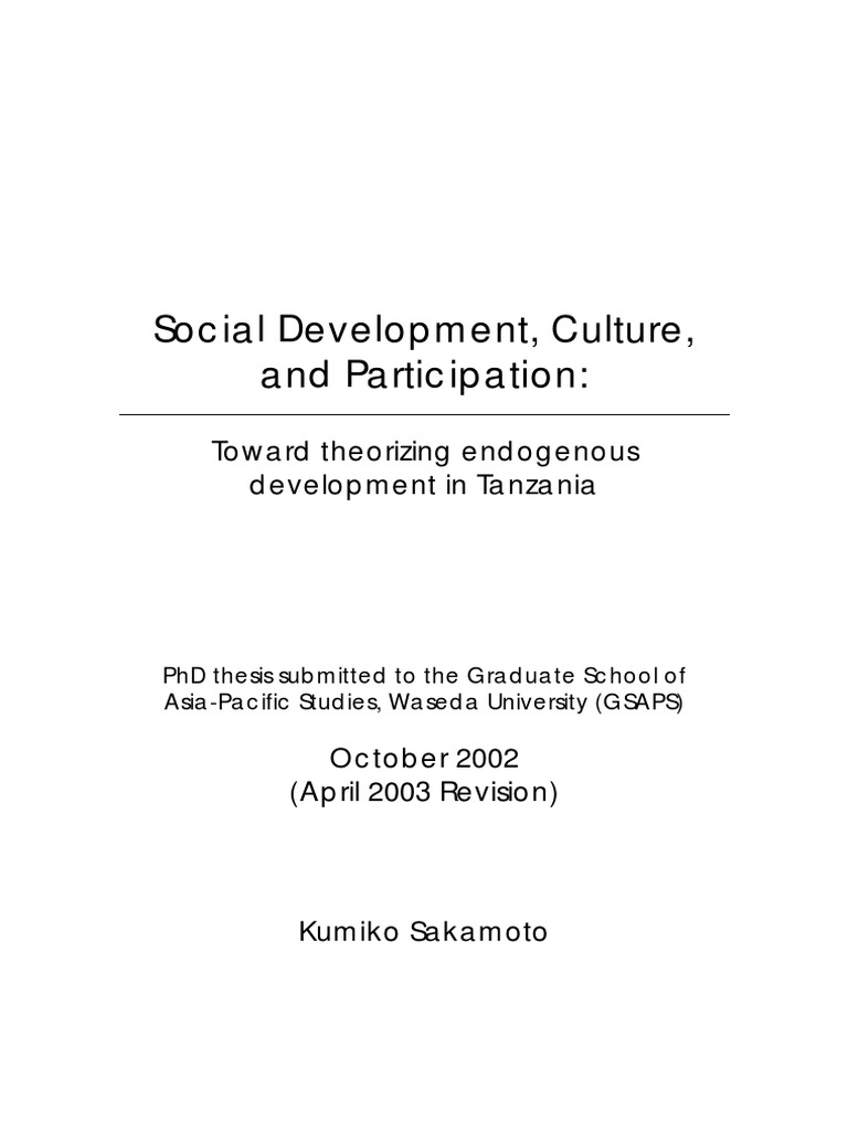 Social Development | PDF | Economic Development | Economic Growth