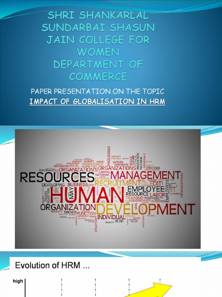 Impact of Globalization on HRM | PDF