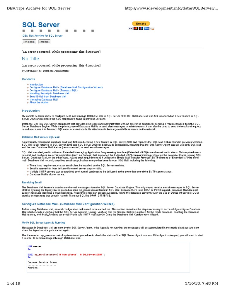 Sql Server Pdf Microsoft Sql Server Parameter Computer Programming 
