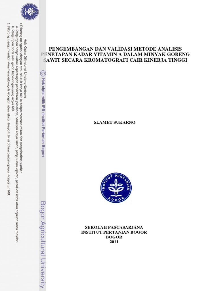 Vitamin A Metode Aoac | PDF