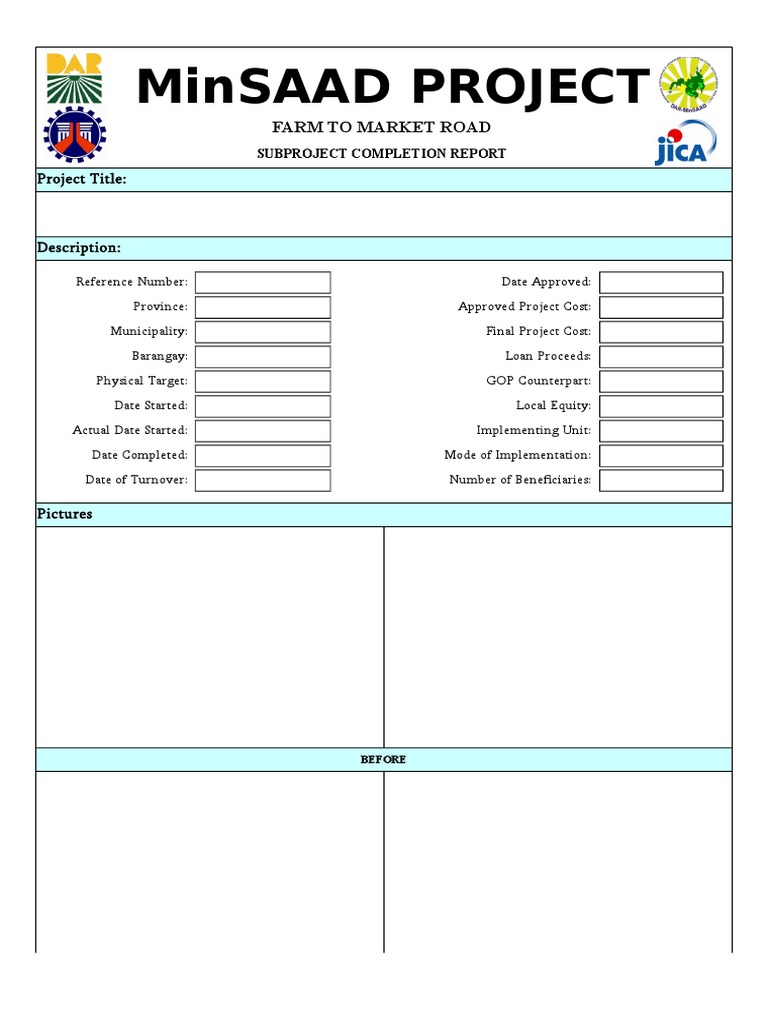 SPCR Templates | PDF | Concrete | Engineering