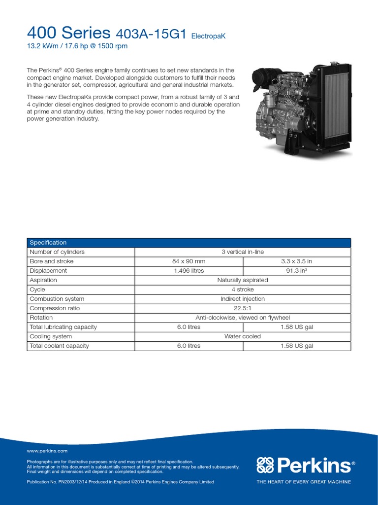 403a 15G1 | PDF | Engines | Rotating Machines