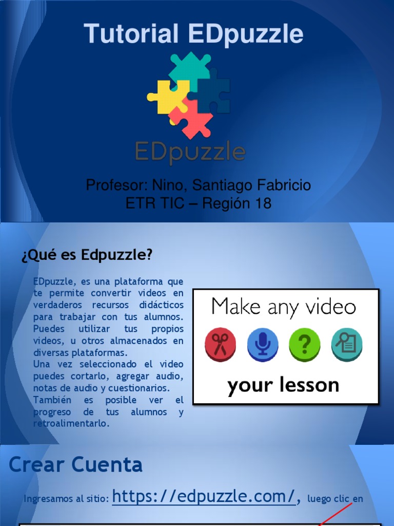 Tutorial Edpuzzle PDF | PDF | Informática | Software