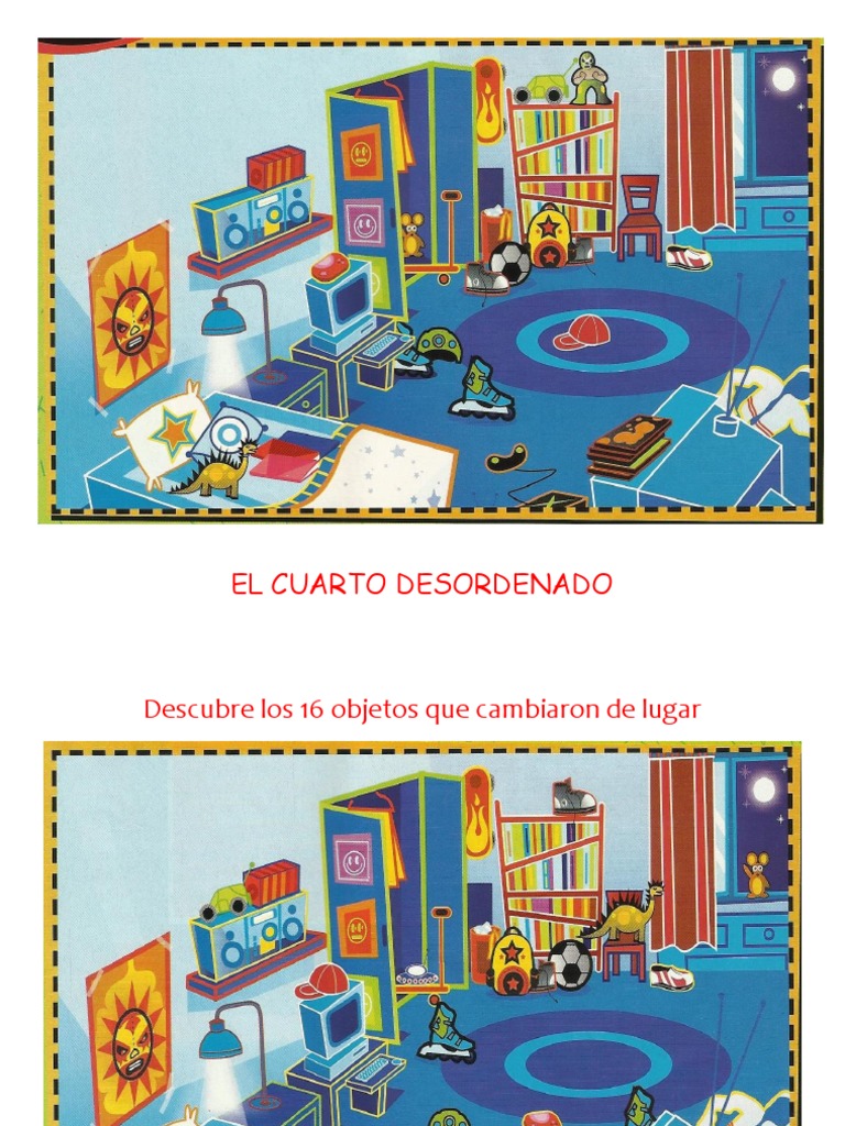 16 Objetos que Cambiaron de Lugar | PDF