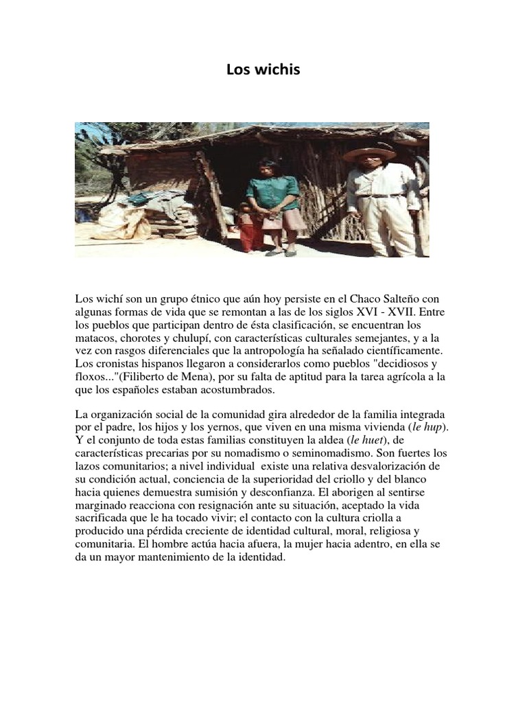 Los Wichis