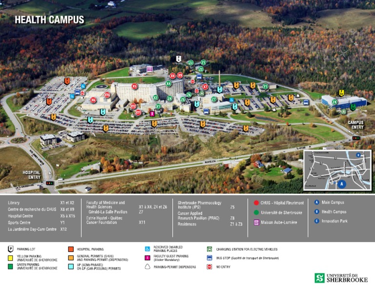 Plan UdS - Campus de La Santé | PDF