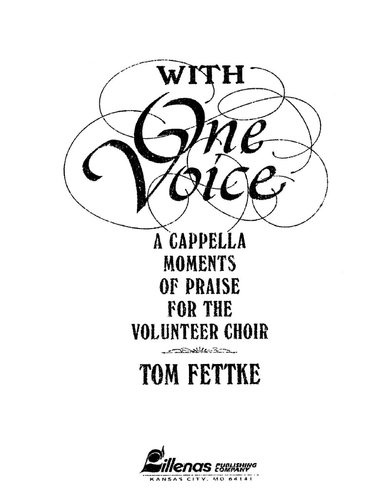 With One Voice PDF | PDF