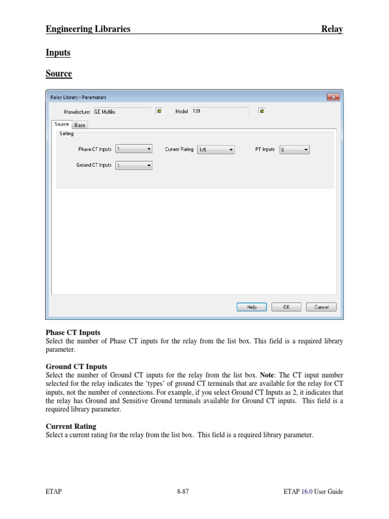 ETAP 16 User Manual Pag 500-750 | PDF | Icon (Computing) | C ...