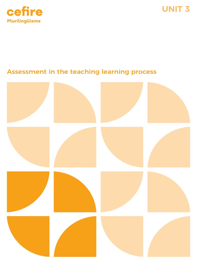 Unit 3 Assessment in The Teaching Learning Process PDF | PDF ...