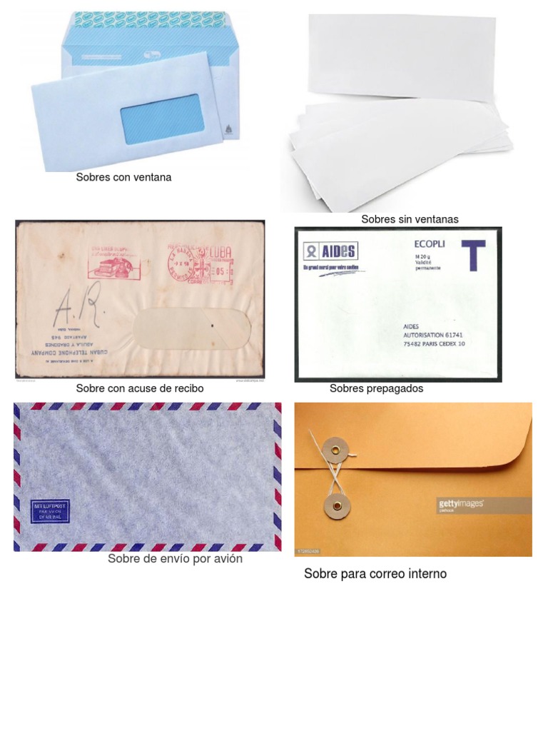 Clases de Sobres | PDF