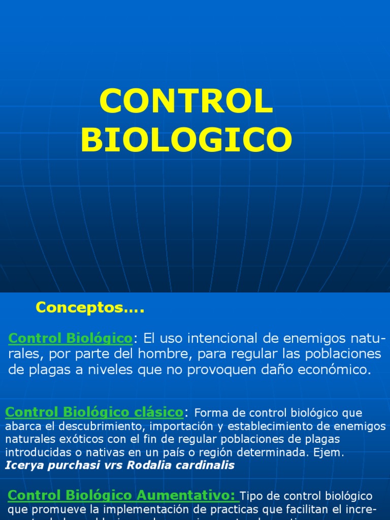 Control Biológico de Plagas: Métodos y Tipos | PDF | Insectos ...