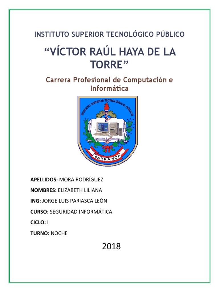 CARATULA | PDF | Ciencias sociales | Informática