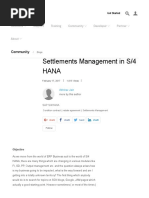 Part-1 - SAP S - 4 HANA - Rebate Settlement Process - Condition ...