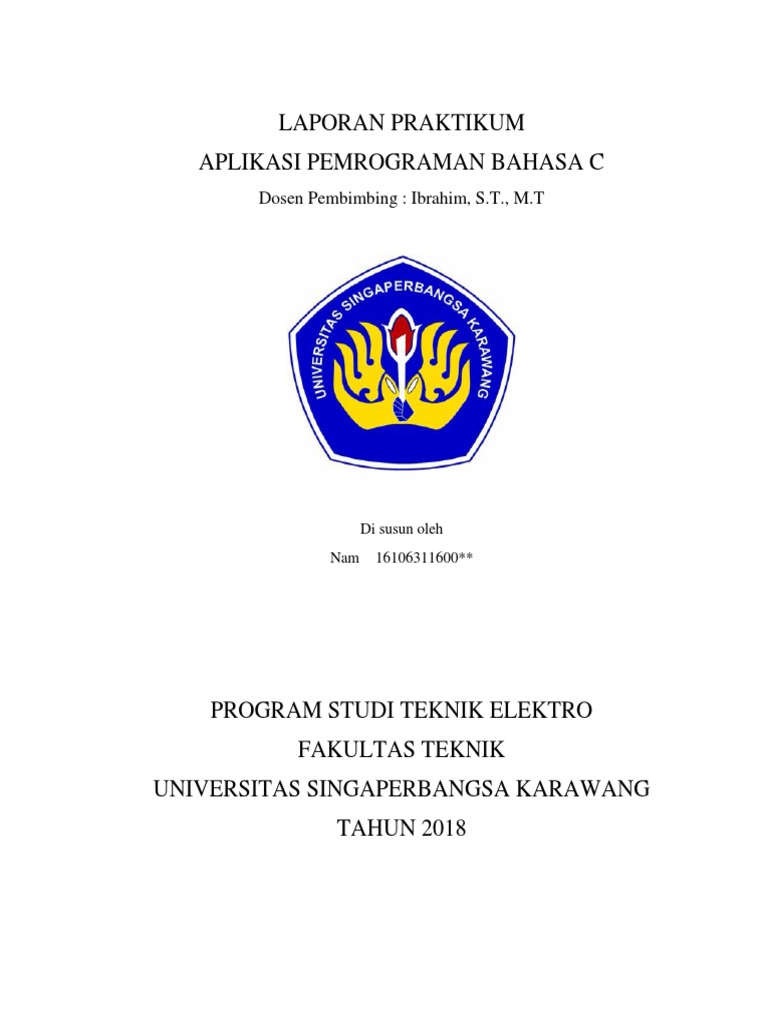Laporan Praktikum Pak Ibrahim Unsika | PDF | Bisnis | Teknologi & Rekayasa