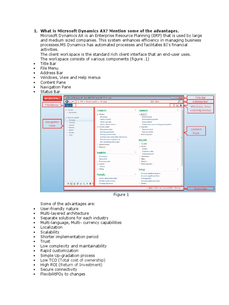 Dynamics AX 2012 R3 Overview and Processes | PDF | Enterprise Resource ...