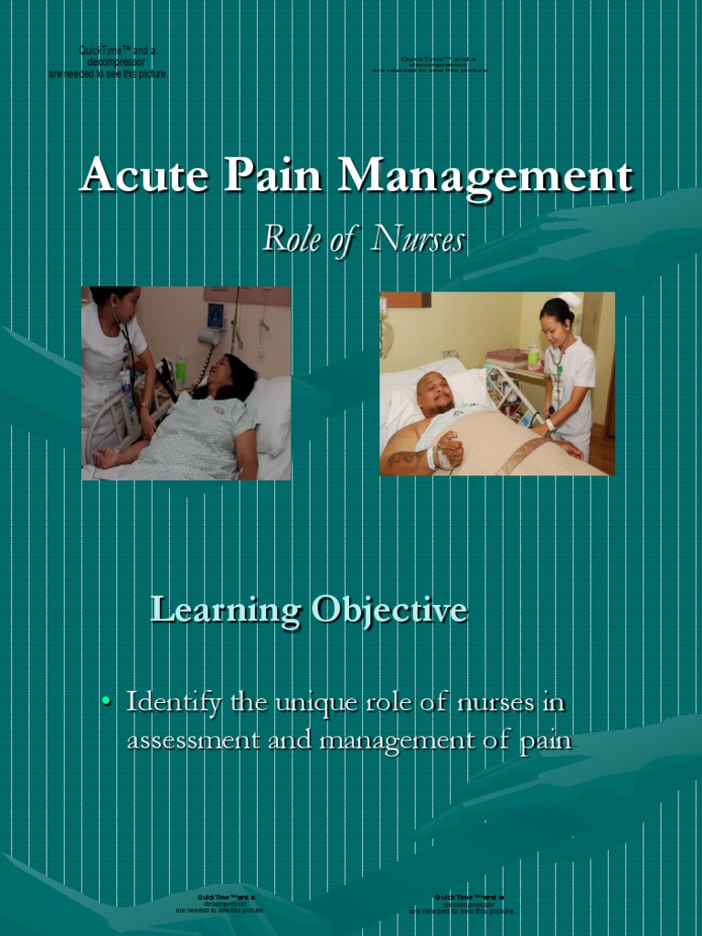 Acute Pain Management | PDF | Pain Management | Pain