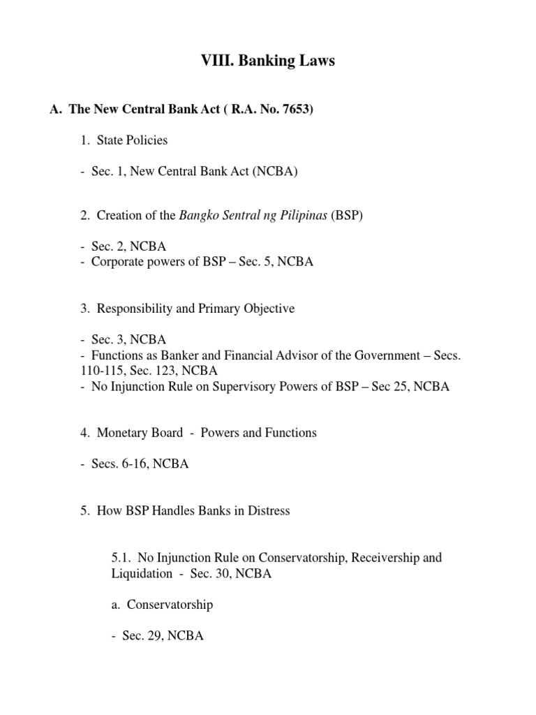 Banking Syllabus | PDF | Banks | Financial Services