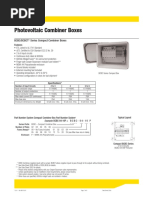 SolarBOS 1000VDC Disconnect Combiners | PDF | Amplifier | Components