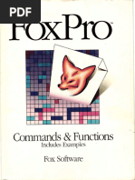 Supported Visual FoxPro Commands and Functions | PDF | Data | Data Management Software