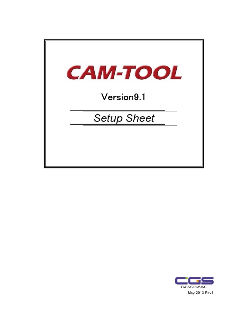 Camtool | PDF | Installation (Computer Programs) | Windows Vista