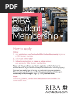 2023 RIBA Chartered Practice UK Membership Application Form | PDF ...