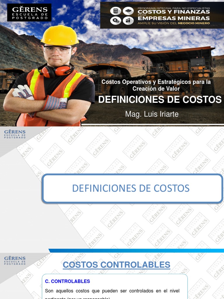 Costos Controlables y de Producción | PDF | Costo | Beneficio (economía)