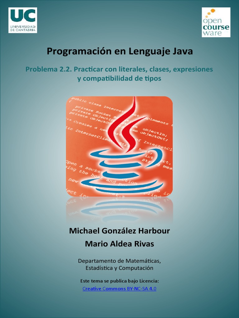 Problema2 2 | PDF | Java (lenguaje de programación) | Programación de ...