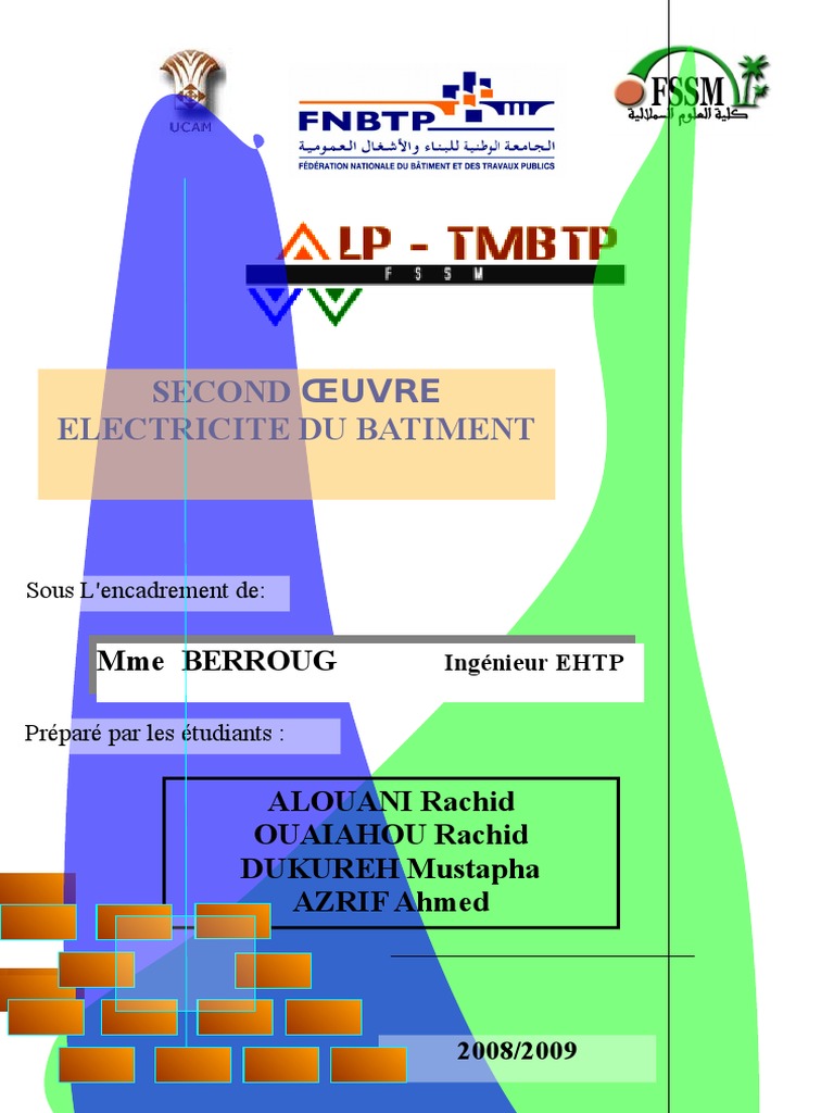 Second Œuvre Electricite Du Batiment: Mme Berroug | PDF | Technology ...