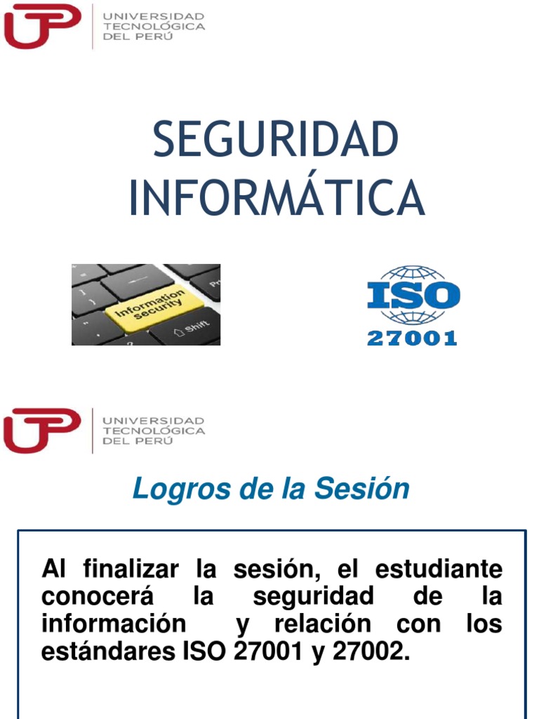 Semana 2 Seguridad Informática | PDF | Seguridad de información ...