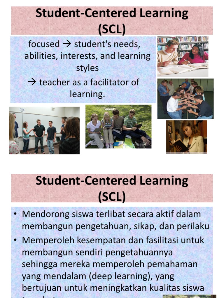 Student-Centered Learning Strategies | PDF | Career & Growth | Self ...