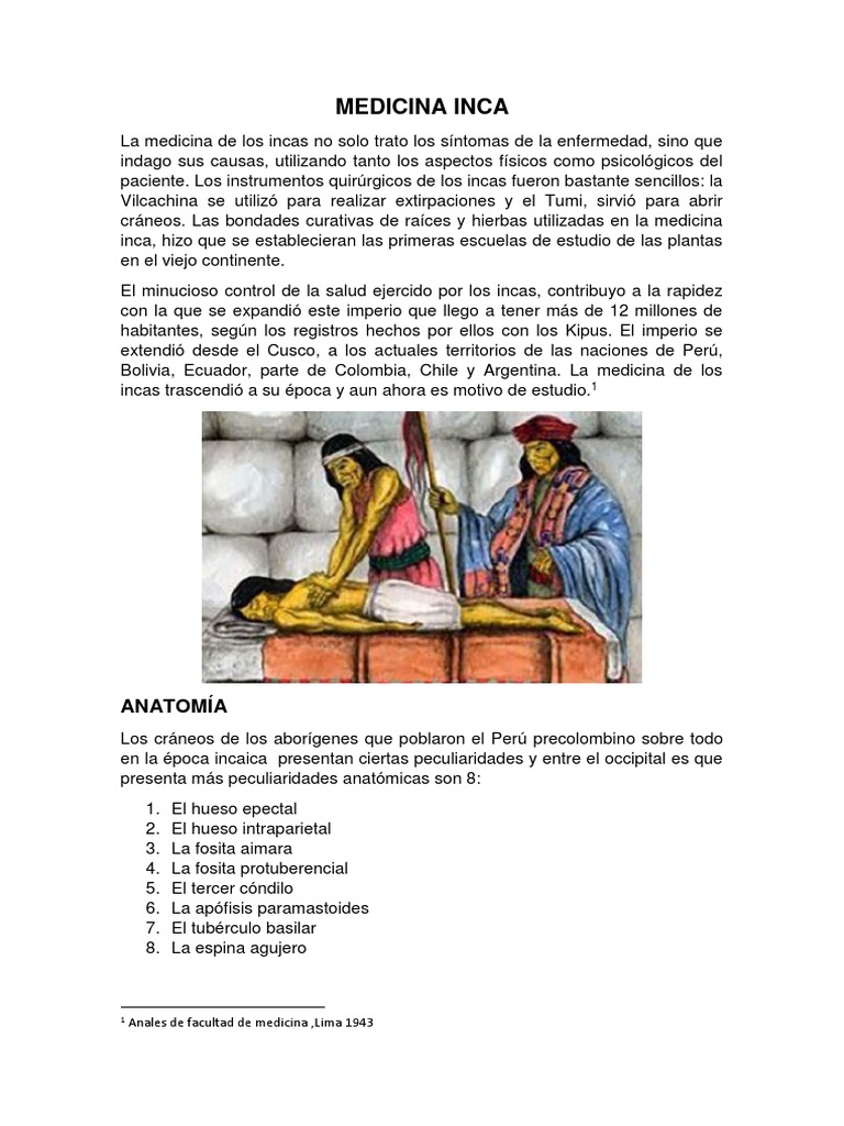 Medicina Inca | PDF
