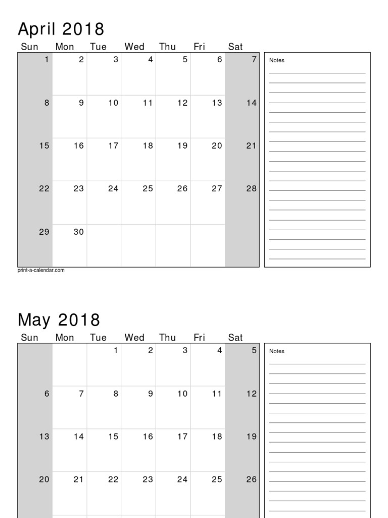 April 2018: Sun Mon Tue Wed Thu Fri Sat | PDF