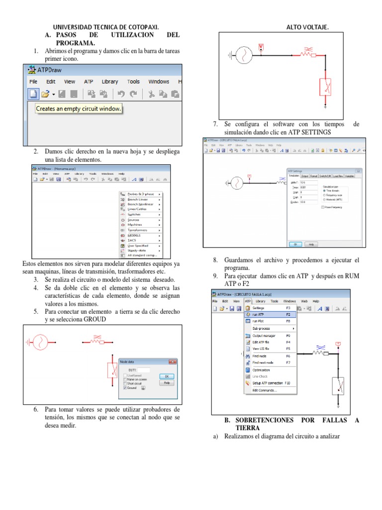 Guia de Utilizacion Del Atpdraw | PDF